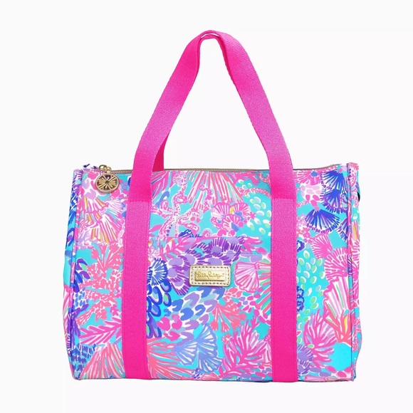 Lilly Pulitzer | Kitchen | New Lilly Pulitzer Lunch Cooler Tote Bag ...